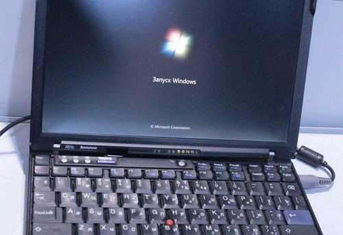 Ноутбук Lenovo x61s/ 12.1"/windows 7