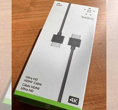 Hdmi 4K кабель Belkin 2м