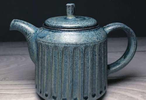 Заварочный чайник "Римский" синий