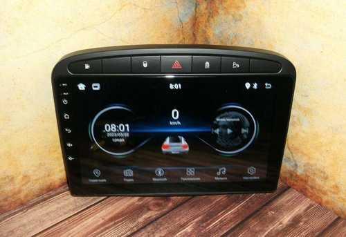 Магнитола Peugeot 308 Android GPS WiFi Bluetooth