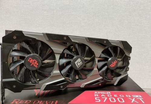 Видеокарта rx5700xt red devil