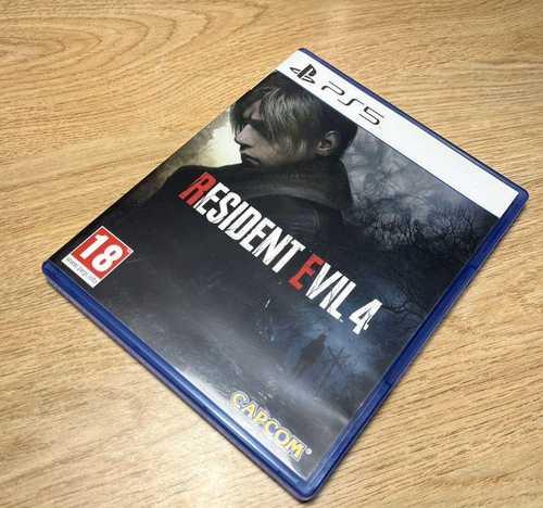 Диск resident evil 4 ps 5