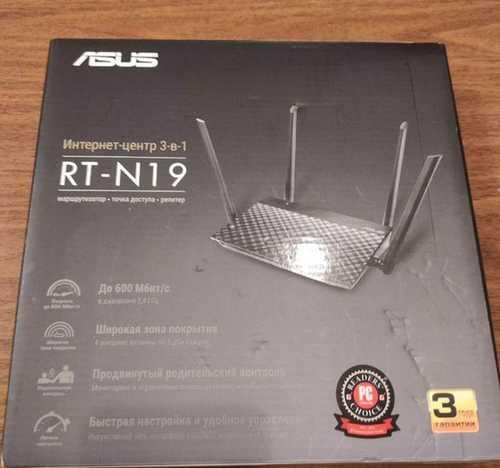 Wi fi роутер Asus rt n19