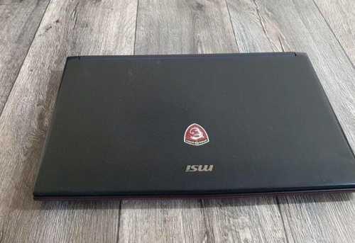 Игровой ноутбук msi GP72 7QF Leopard Pro