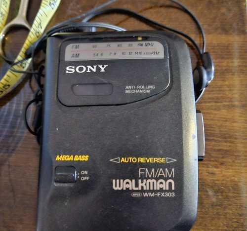 Кассетный плеер sony walkman