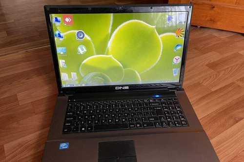 Ноутбук 17” DNS w271elq 1600*900/2,4/4Gb/SSD 60Gb