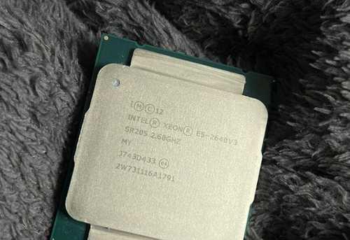Новый процессор xeon E5 2540 v3