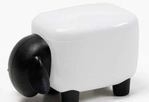 Контейнер для мелочей sheepshape, белый с черной