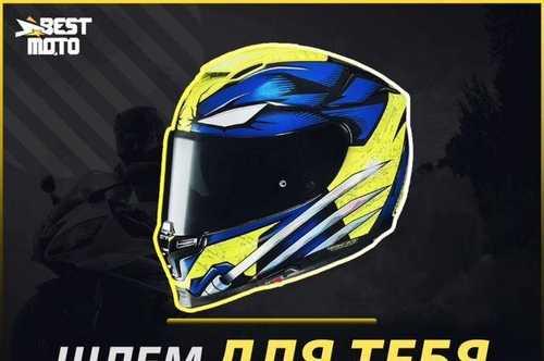 Шлем HJC rpha 70 wolverine X-MEN