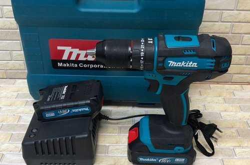 Аккумуляторная дрель шуруповерт Makita