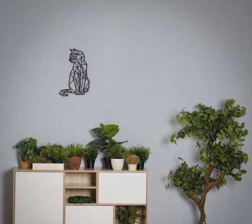 Панно на стену - Кошка