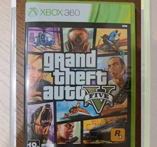 Игра для xbox 360: Grand Theft Auto V