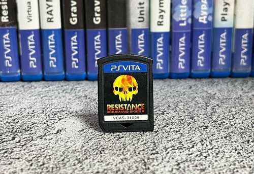 Игра Resistance Burning Skies, для PS Vita, без ко