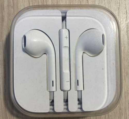 Наушники Apple EarPods с разъёмом 3,5мм. Оригинал