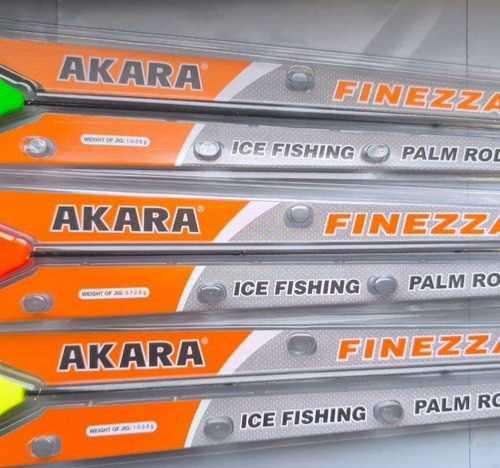 Безкивковая зимняя удочка Akara Finezza