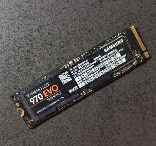 SSD M.2 Samsung 970 EVO 500GB