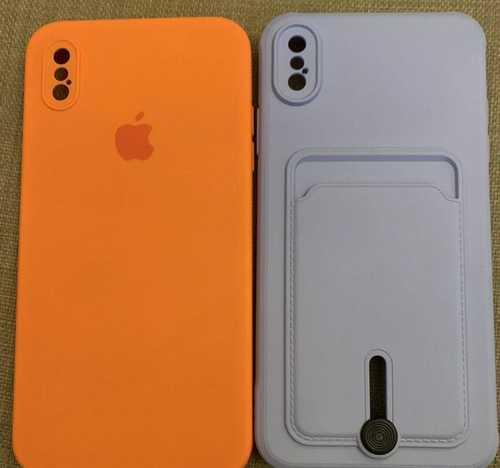 Чехлы сидиконовые для iPhone XS Max