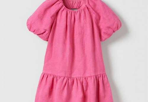Новое льняное платье Zara kids, 98, 116