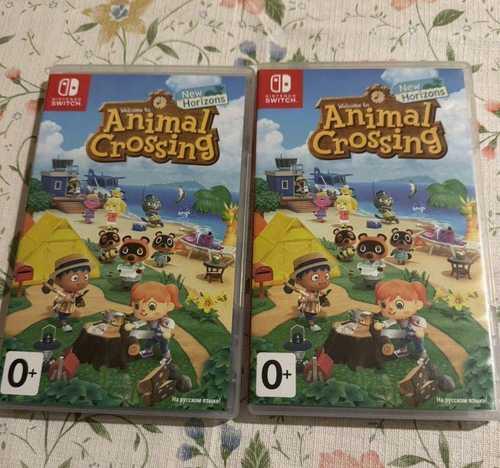 Animal crossing new horizons картридж