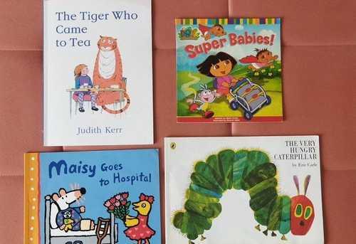 6 детских английских книг для малышей