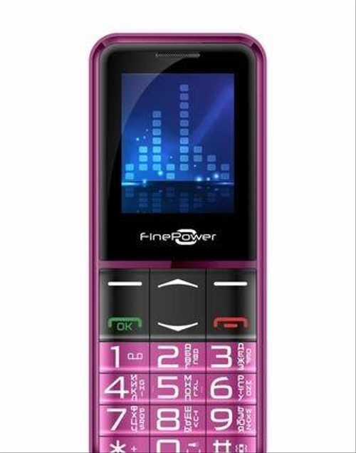 Сотовый телефон Finepower S185 Pink 1.8" 128x160