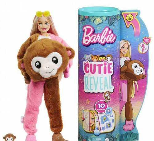 Barbie Cutie Reveal Monkey новинка Барби Обезьяна