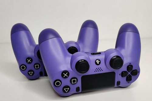 Dualshock 4 electric purple редкий