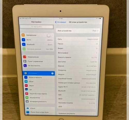 iPad Air 2 sim карта