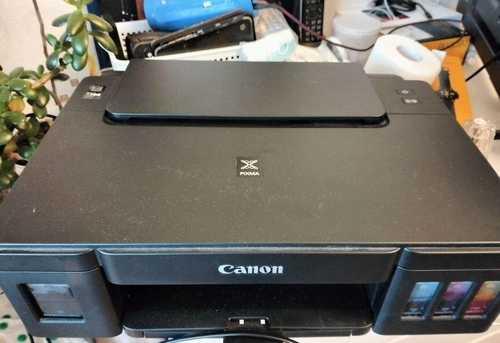 Принтер снпч canon g1400
