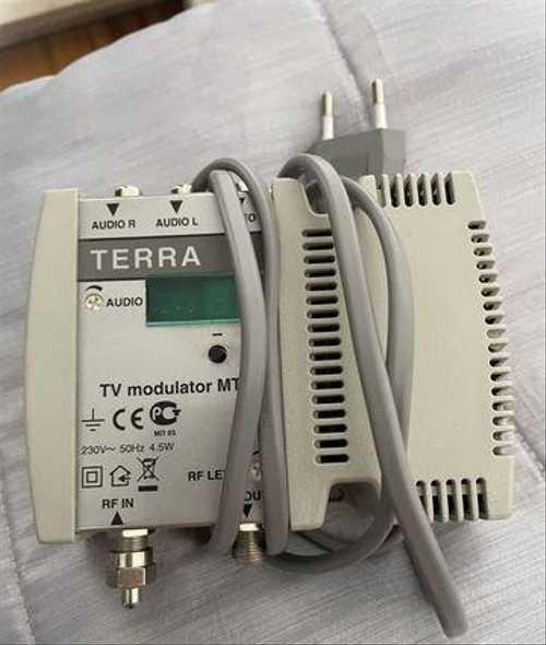 Модулятор вч terra tv modulator mt29