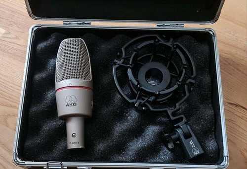 Студийный конденсаторный микрофон AKG C3000B