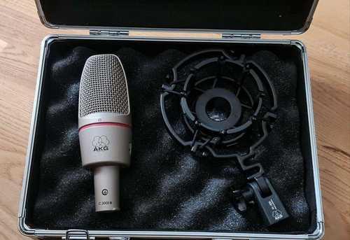 Студийный конденсаторный микрофон AKG C3000B