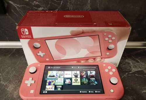 Nintendo switch lite с играми 128gb