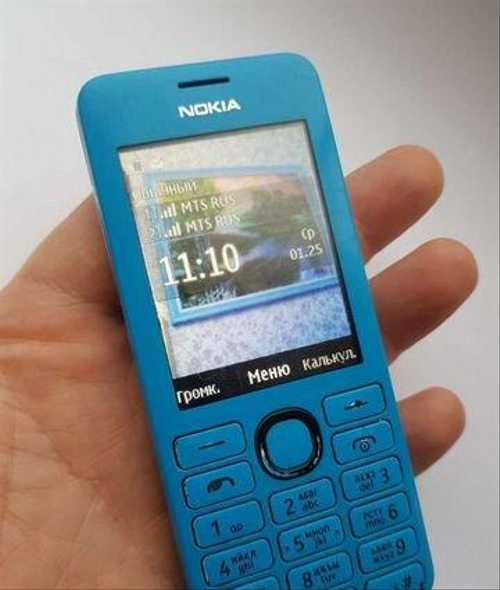 Nokia 206 две симкарты