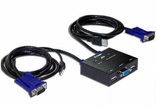 KVM-переключатель D-link KVM-221/C1A 469069