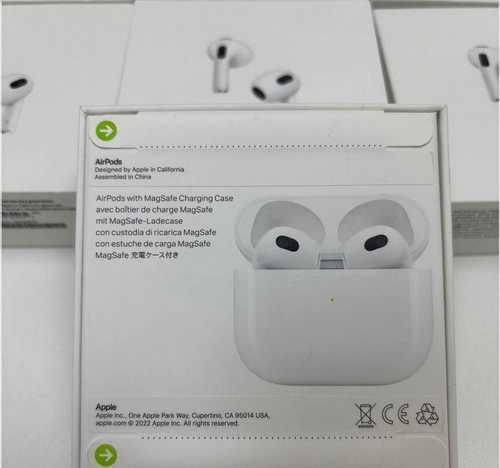 Беспроводные наушники apple airpods 3