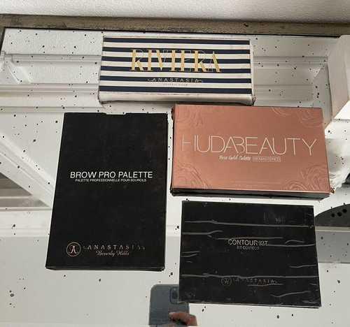 Палетки Huda Beauty,Anastasia Beverly Оригинал