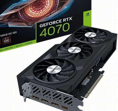 Gigabyte GeForce RTX 4070 windforce OC 12Gb