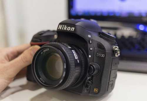 Фотоаппарат Nikon D600 kit 50mm f1.4D 7600 кадров