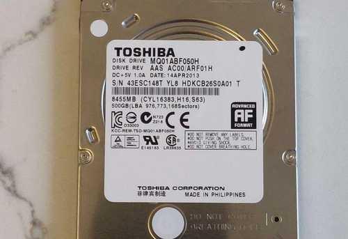 Внутренний жесткий диск HDD 500 Gb 2.5"