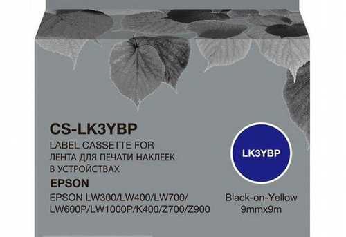Картридж Cactus CS-LK3YBP, черный / 9мм, 9м (CS-LK