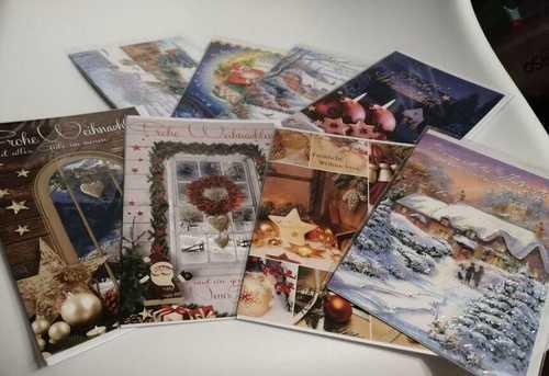 Новые новогодние открытки из Германии