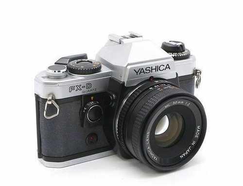 Yashica FX-D Quartz kit 50mm f/2