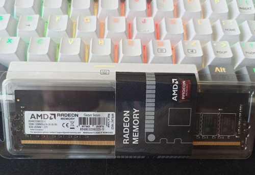 2 Оперативная память AMD ddr4 8gb 3200 мгц