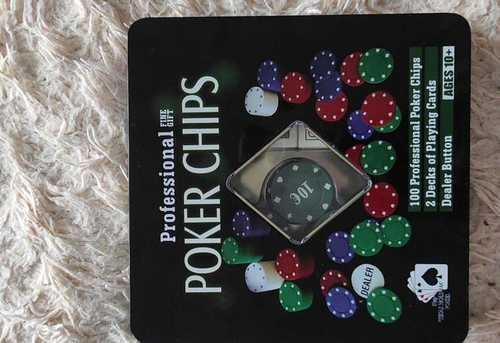 Покерный набор 100 фишек