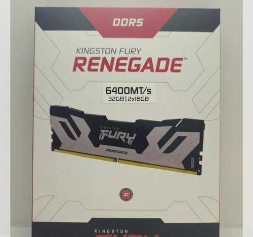 Kingston Fury Renegade ddr5 32GB (оригинал)