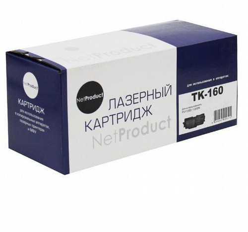 Черный, vt-8628, Картридж NetProduct TK-160 Kyocera FS-1120D/ecosys P2035d, 2,5K