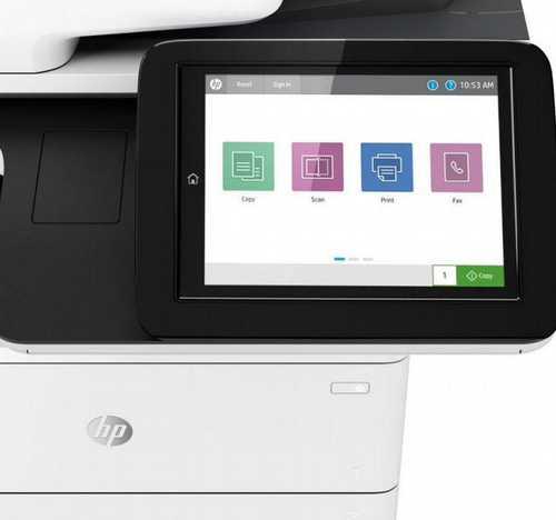 Мфу лазерный HP LaserJet Enterprise M528dn черно-б