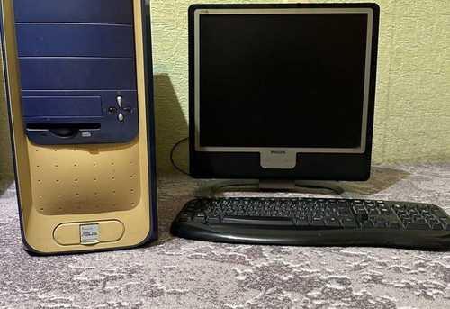 Компьютерный стол/системный блок/монитор