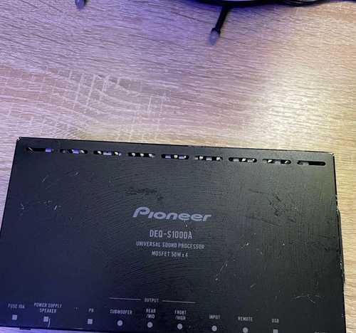 Процессор pioneer deq-s1000a